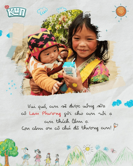 Sữa KUN ghi dấu ấn với chiến dịch "Sữa KUN Cho Em"